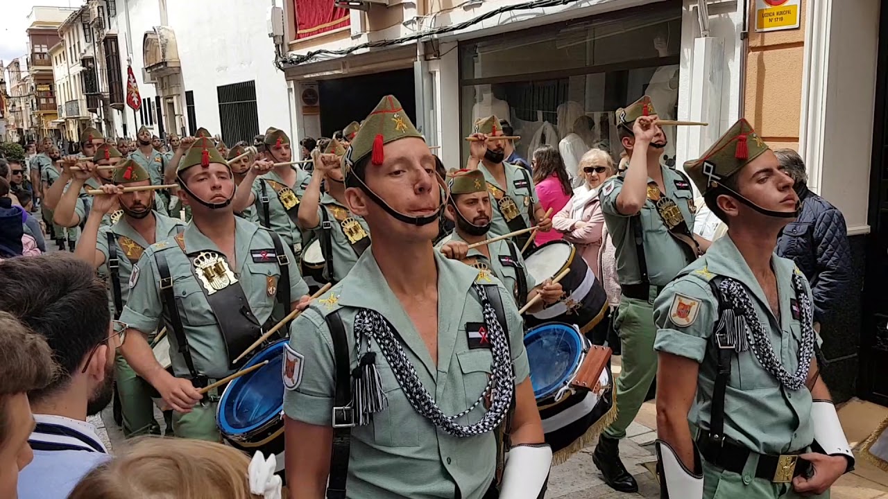 La legión en Cabra (Sabado Santo 2019) - YouTube