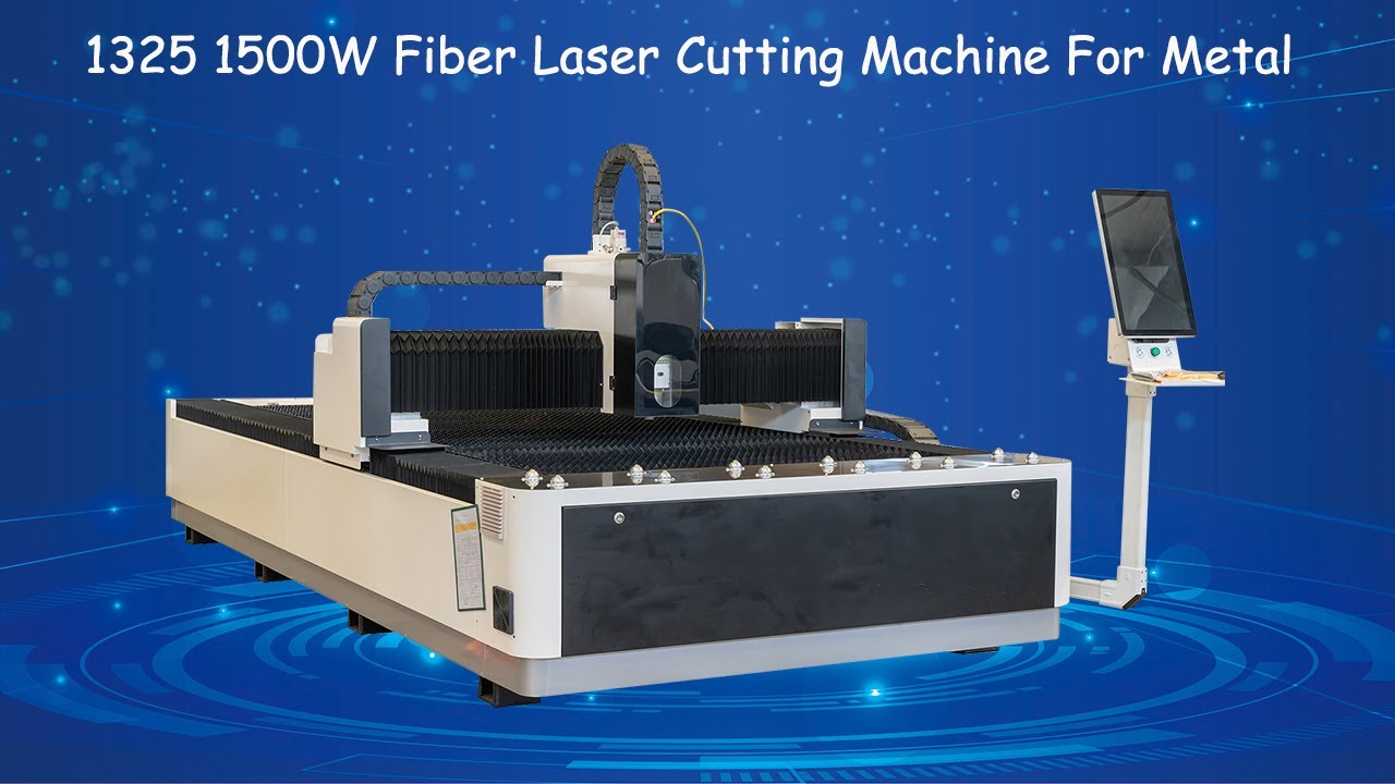 4x8 Fiber Laser Cutting Machine for Metals - YouTube