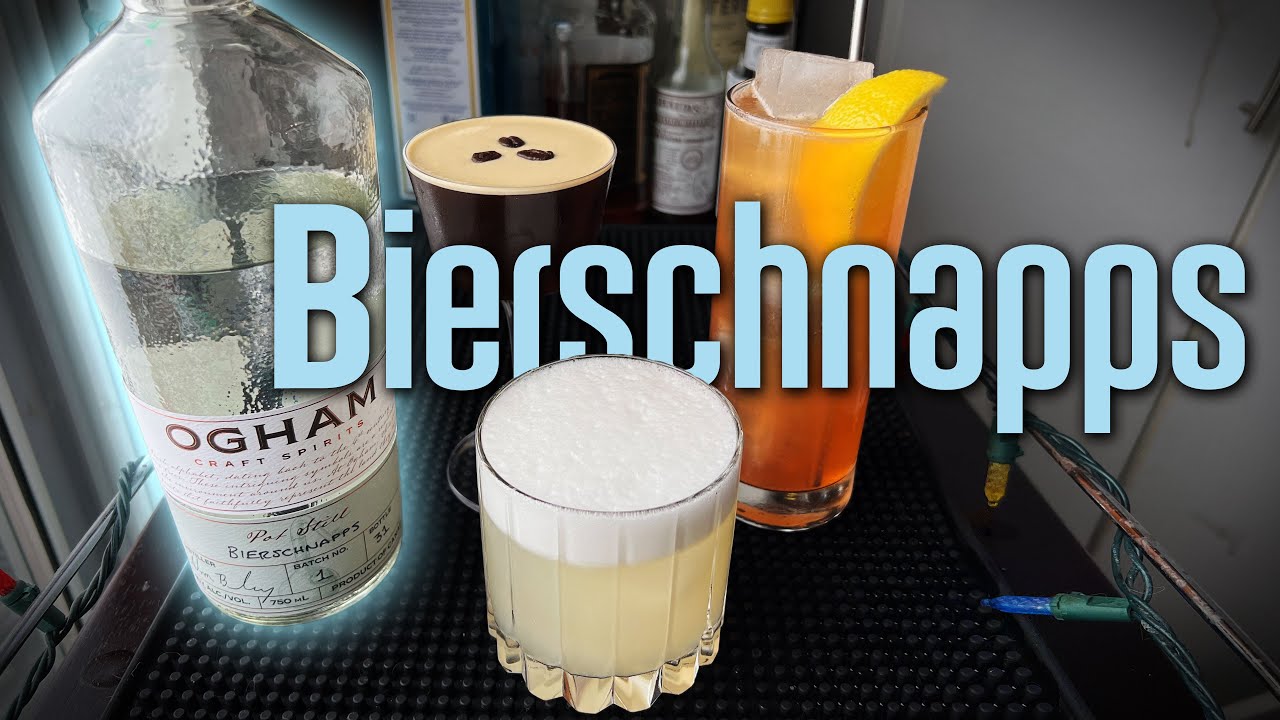 What is BIERSCHNAPPS??? A Spirit made from BEER! - YouTube