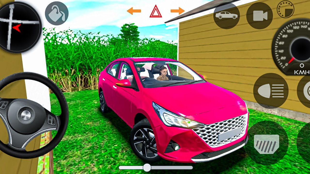 Indian Cars Simulator 3D: Hyundai Verna Driving - Indian Gadi Game 3D ...