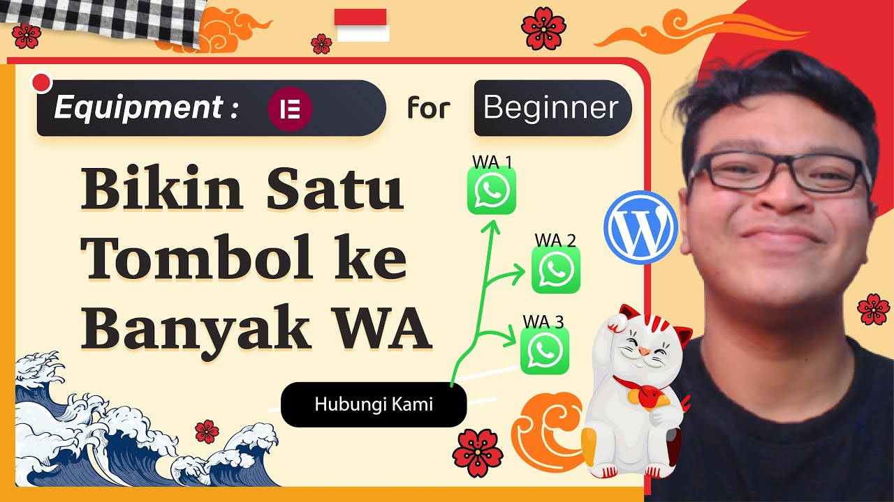 WordPress Tutorial Cara Membuat Satu Tombol yang Isinya Beberapa ...