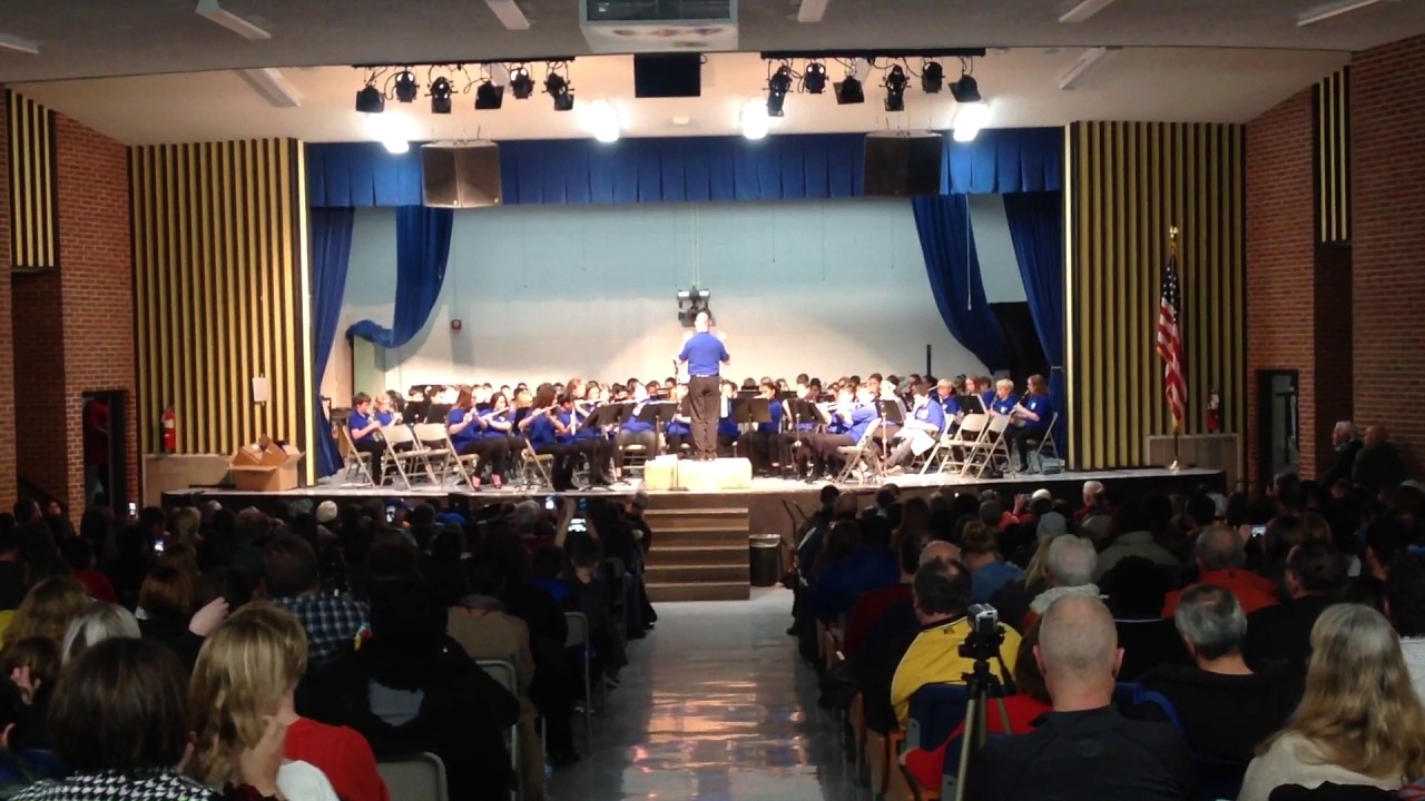 Jingle Bells - West Wilson Middle School 6th Grade Band - YouTube