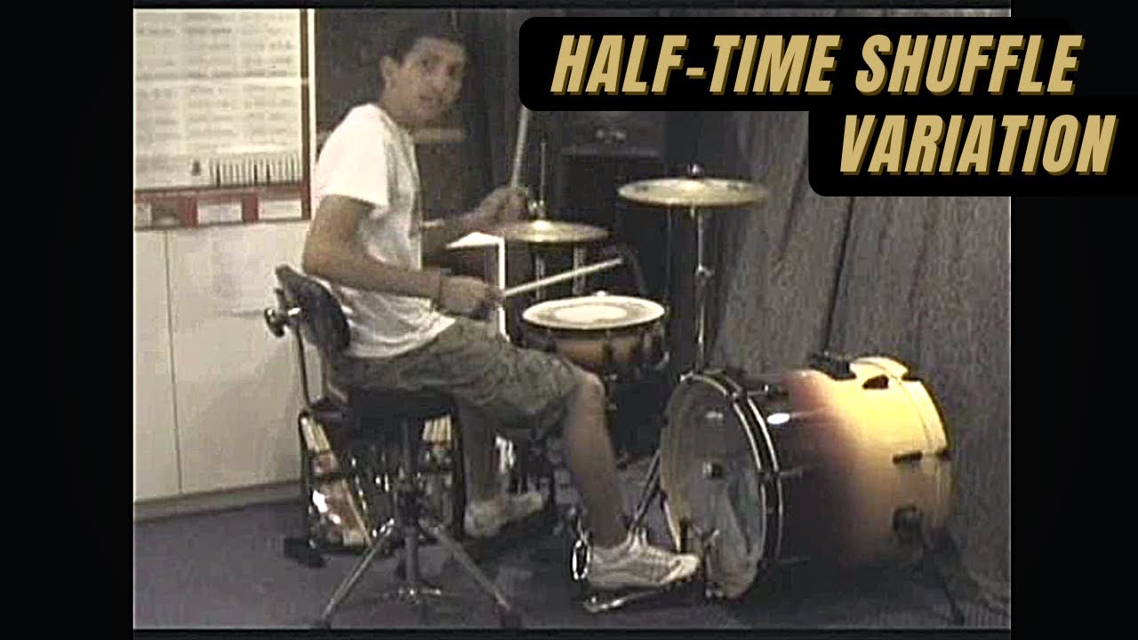 Half-time Shuffle Variation [DRUM LESSON] - YouTube