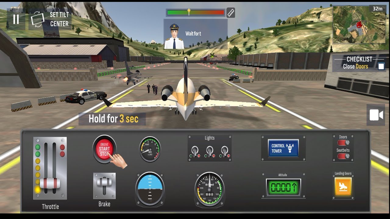 Airplane Pro Flight Simulator Gameplay - YouTube