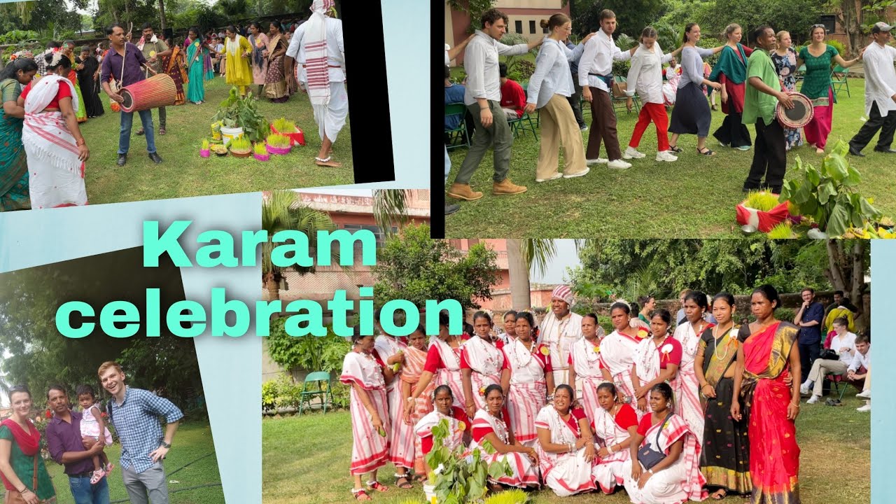 Karam Pooja Celebration with German Guests | Vidya jyoti 2023| - YouTube
