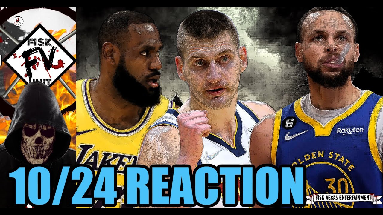 🚨NBA Recap & reaction 10/24: Lebron gets emasculated, AD trash, Booker ...