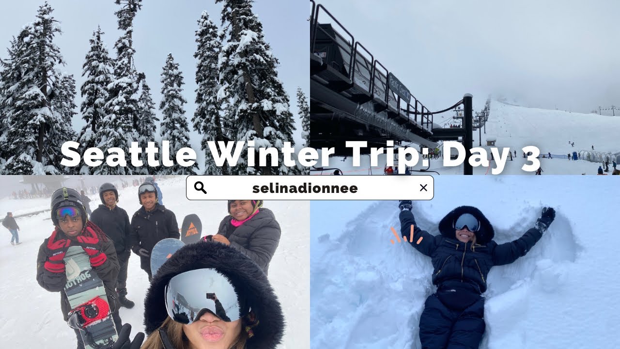 seattle winter trip day 3: snow day at snoqualmie summit (we got STUCK ...