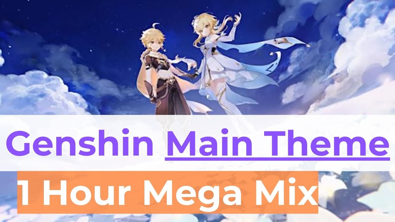 Genshin OST Main Theme mix 原神 | 1 HOUR Genshin Impact music Monstadt ...