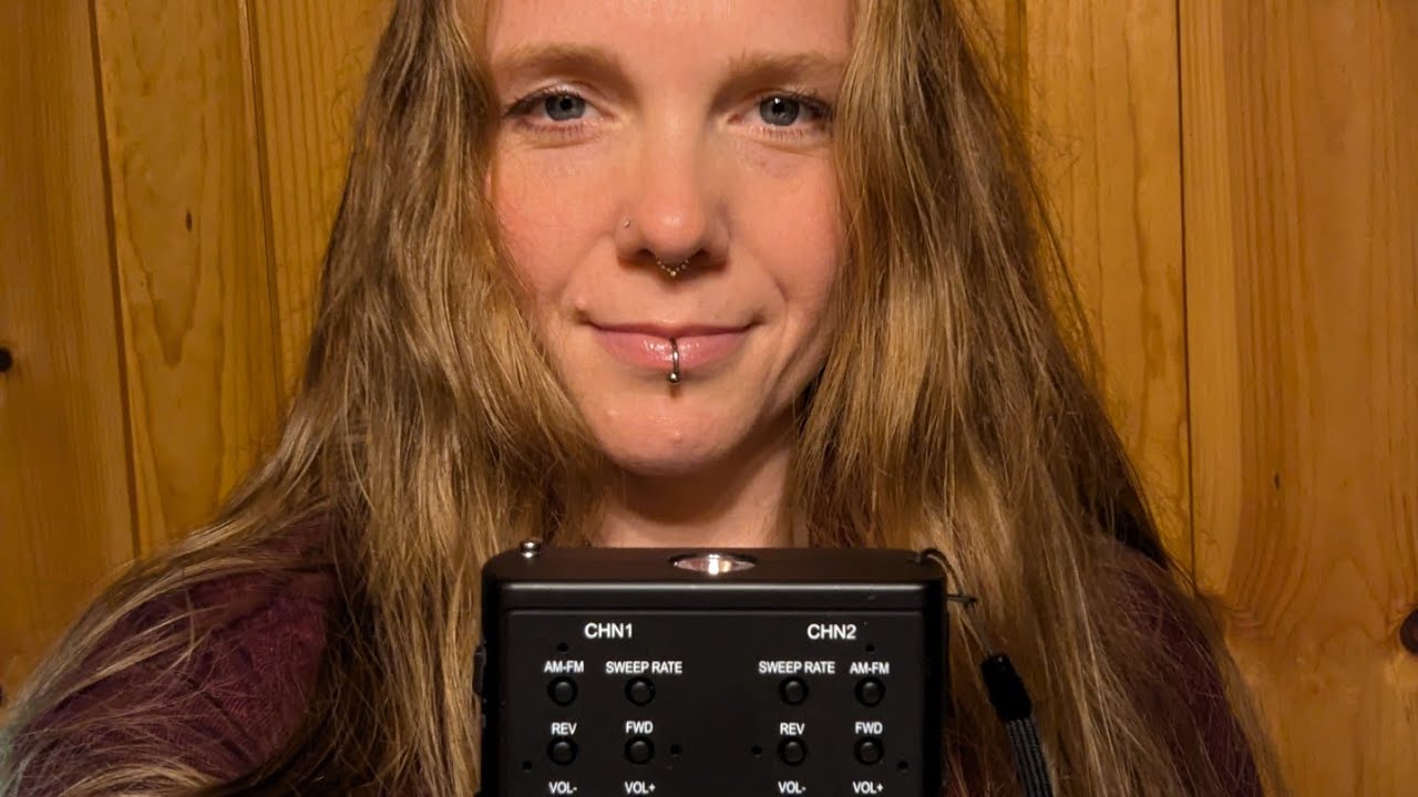 Ghost box session P-SB11 What do you hear? - YouTube