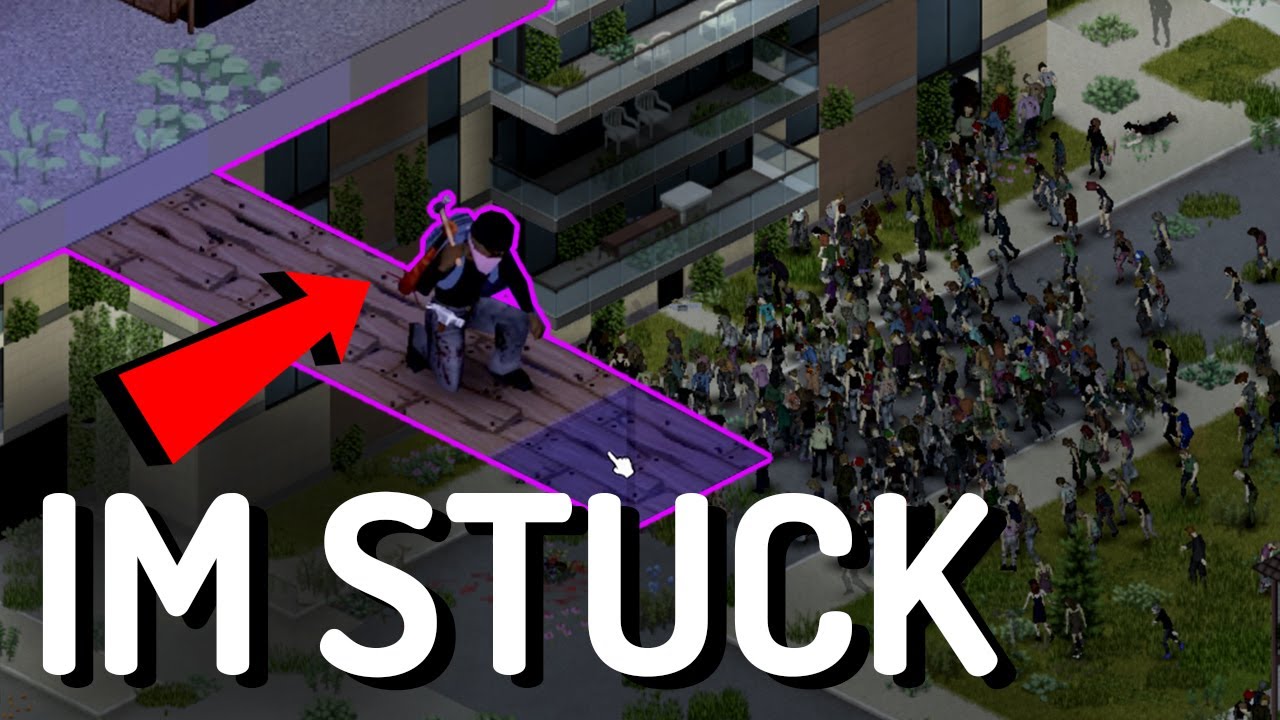SURVIVING on LOUISVILLE Rooftops! | Project Zomboid Rooftop Challenge ...