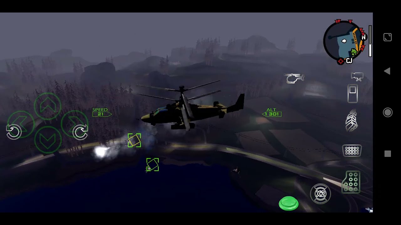 GTA SA MOD ANDROID | [R+S] Missile Mod - YouTube