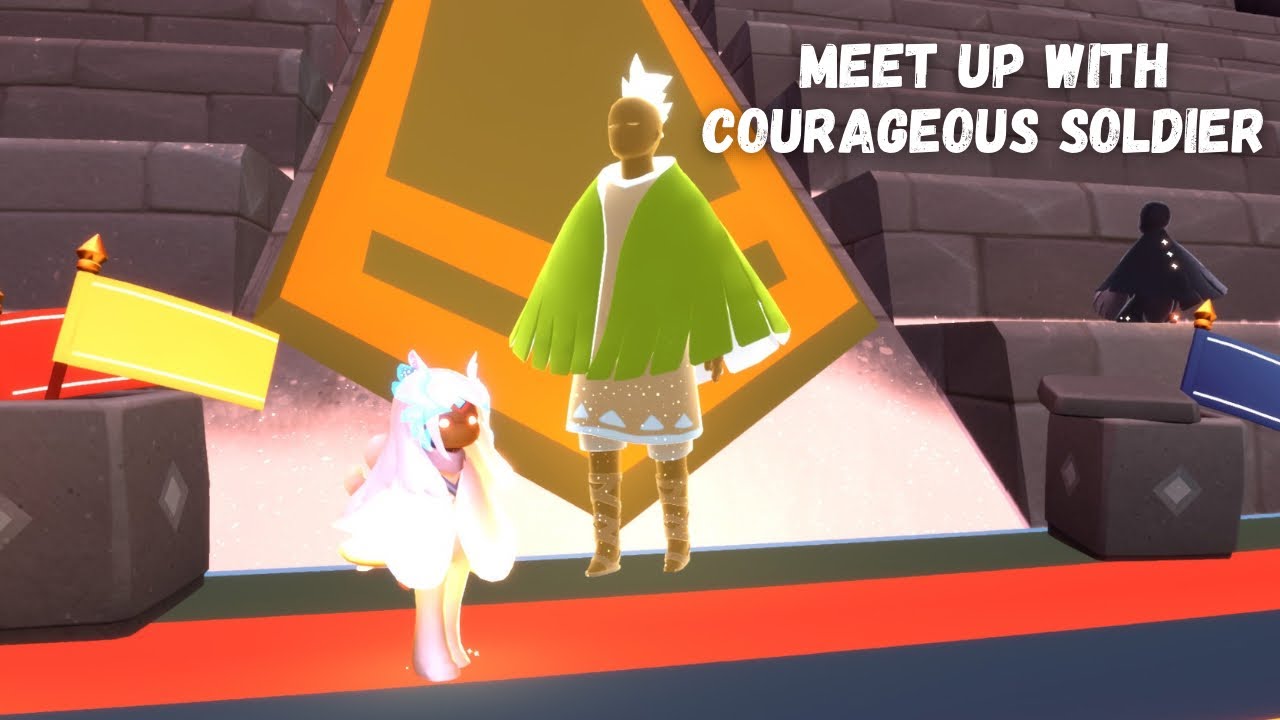 Meet Up With Courageous Soldier in Valley of Triumph | Sky: Children of the Light - YouTube