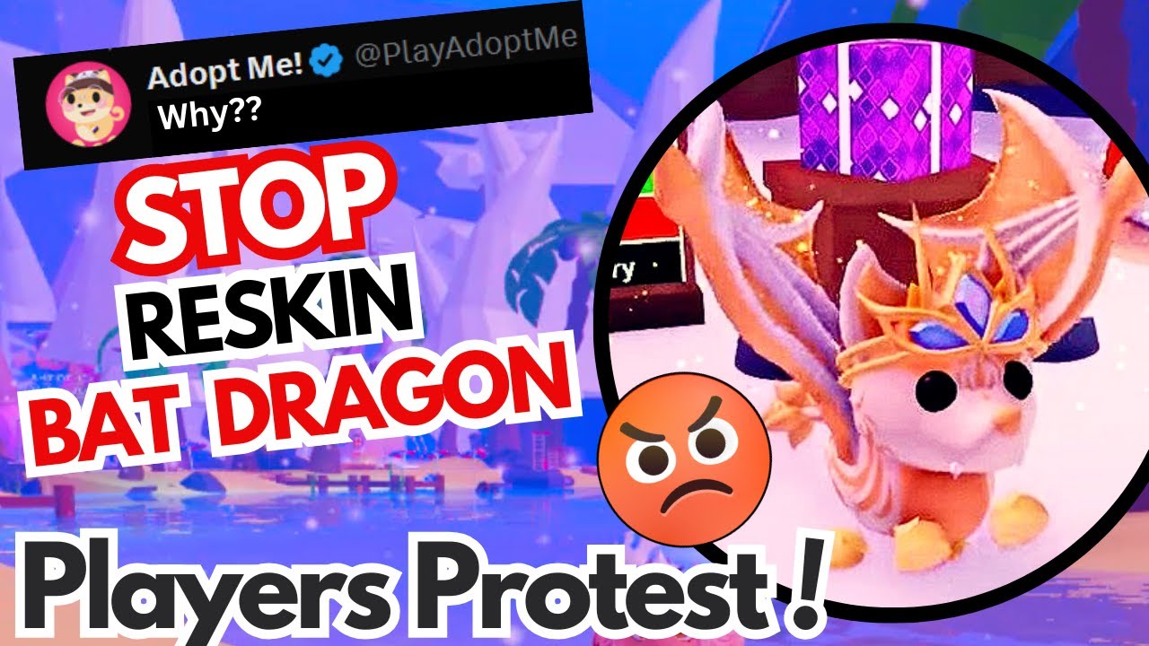 Stop Reskinning the Bat Dragon in Adopt Me!🚫Players Are Tired of ...