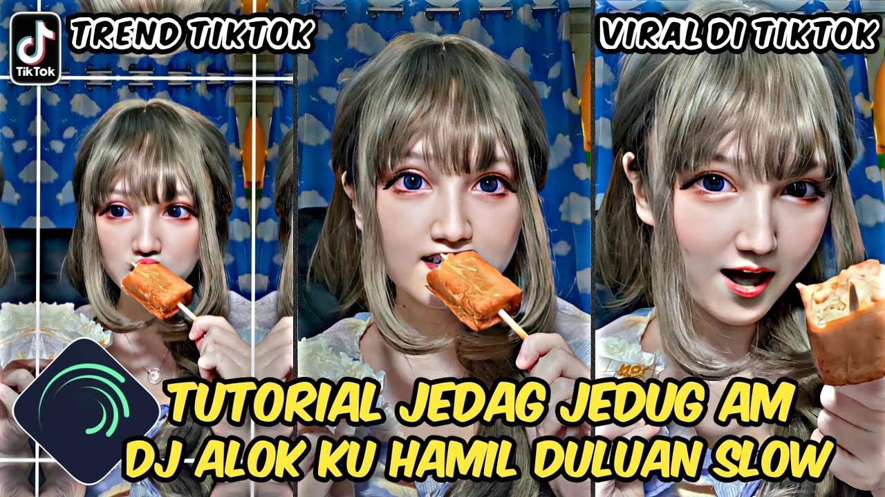 Tutorial Jedag Jedug Alight Motion DJ ALOK KU HAMIL DULUAN SLOW - YouTube