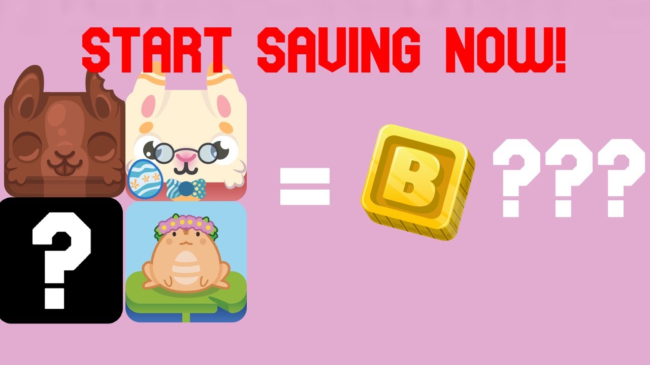 SAVE UP FOR EASTER BLOOKS NOW! - YouTube