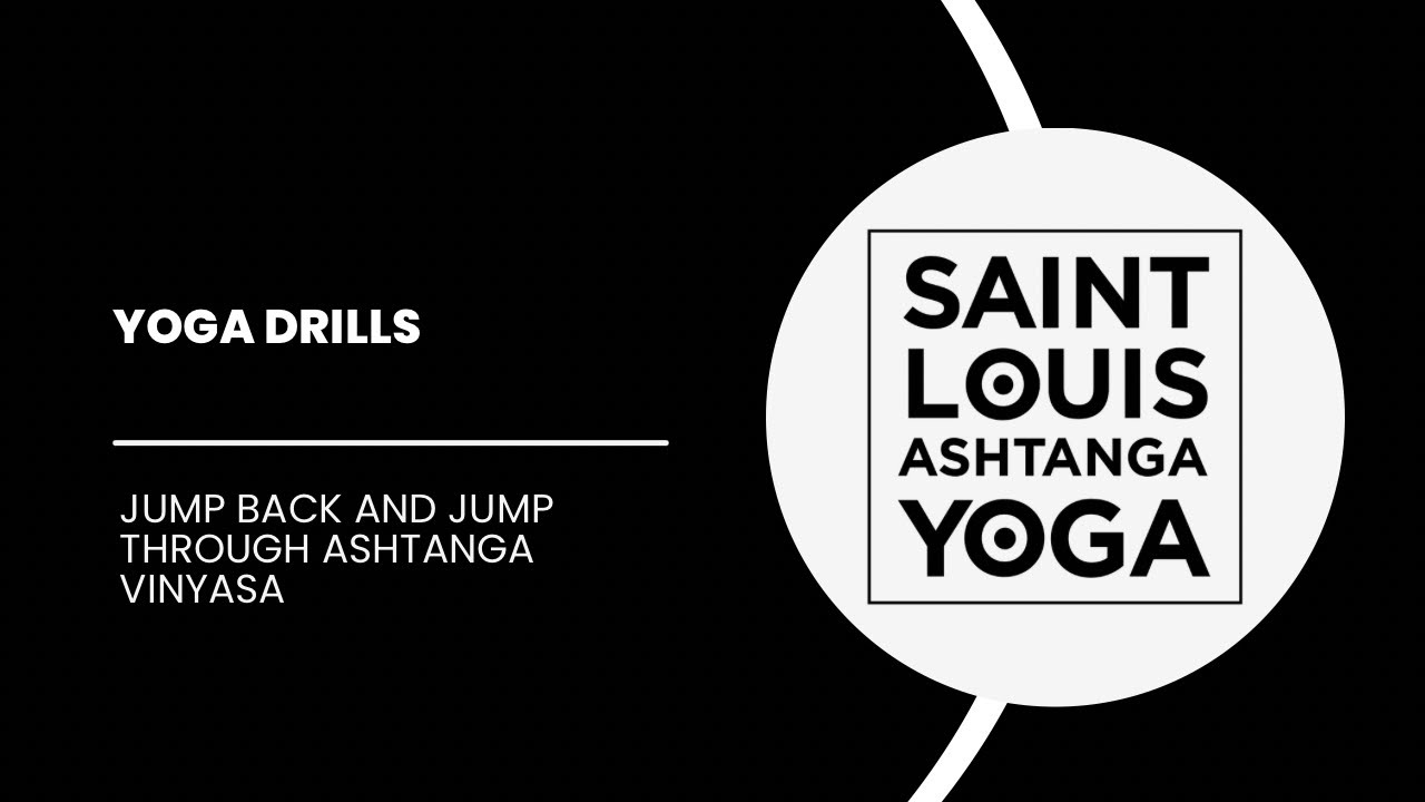 Yoga Drills: Jumping back & through - YouTube