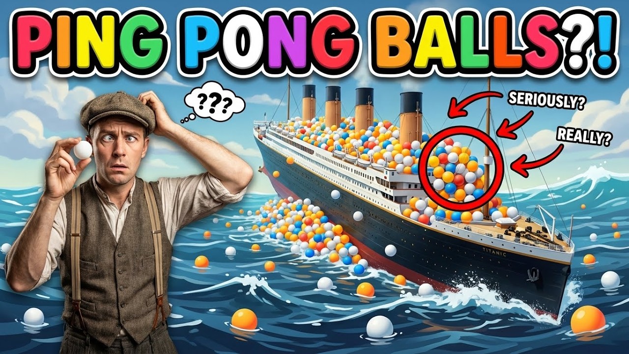 The CRAZIEST Plans to Rescue Titanic (Magnets, Ping Pong Balls & a ...