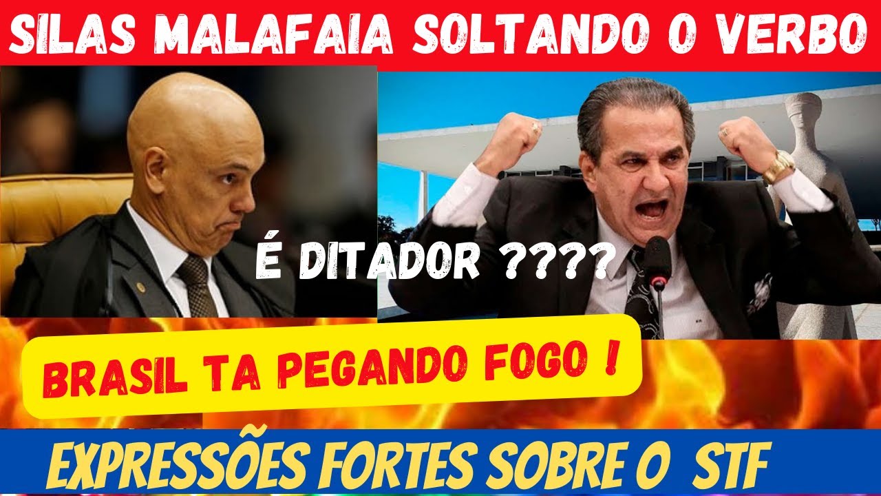SILAS MALAFAIA TRAZENDO EXPRESSÕES FORTISSIMAS COTRA ALEXANDRE DE ...