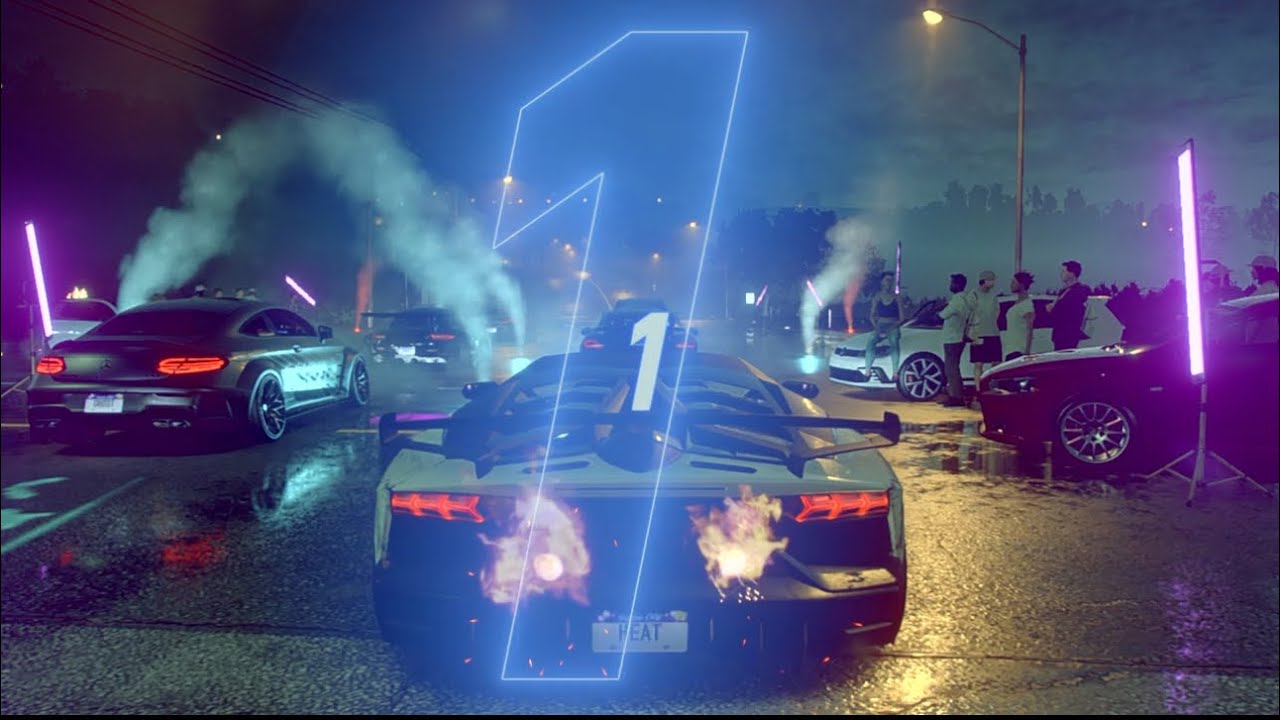 Racing at night: experience movement and speed in Need for Speed - YouTube