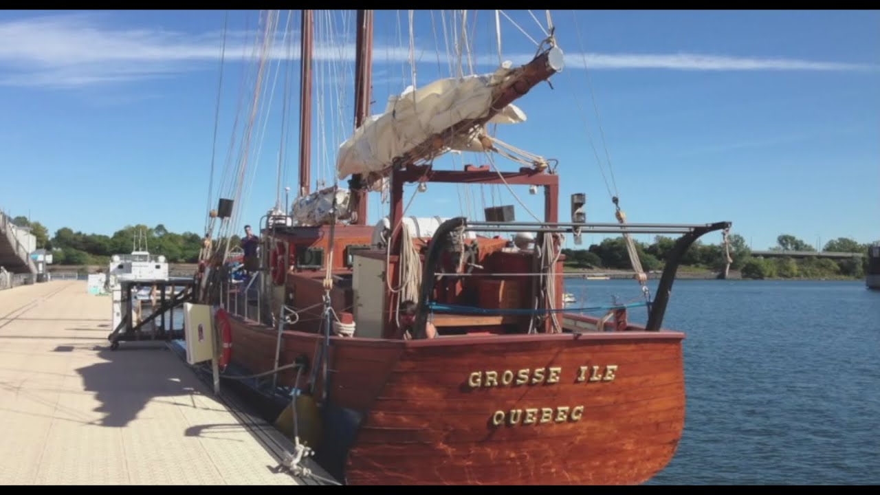Goélette Grosse-Île - YouTube