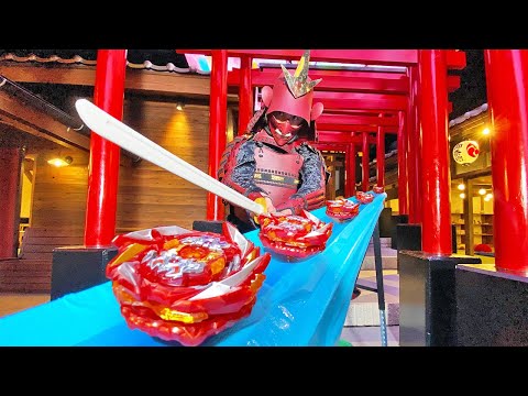Beyblade Trickshots SAMURAI Edition | KAMIWAZA