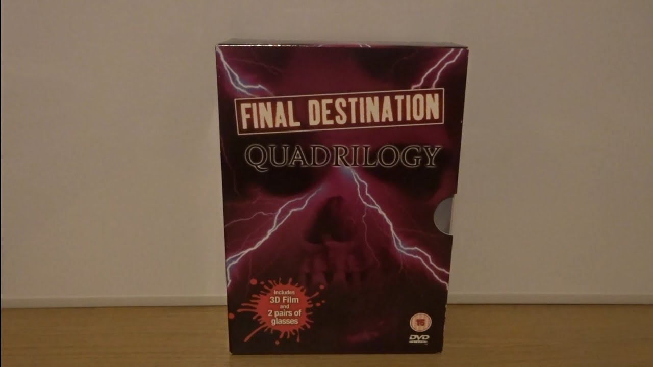Final Destination 1-4 Box Set (UK) DVD Unboxing - YouTube