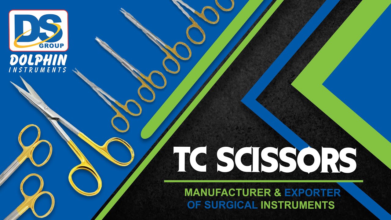 TC Scissors / All type TC Scissors / Dolphin surgicals / DS - YouTube
