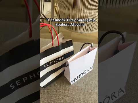 11 YAŞINDAKİ ÜVEY KARDEŞİMİN SEPHORA ALIŞVERİŞİ 🛍️🤑