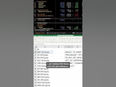 Bloomberg Pro Tips: Get Terminal data in excel in seconds with BQL (Bloomberg Query Language ...
