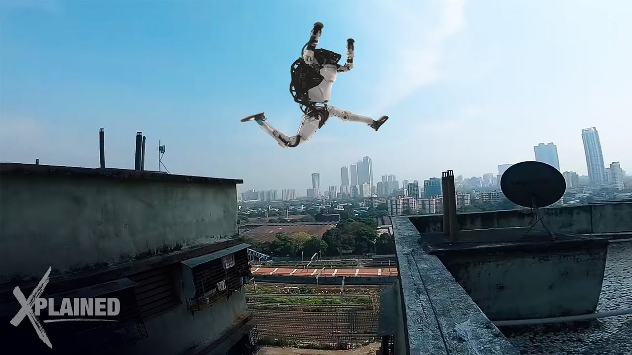 World's Most Advanced Stunt Robots - YouTube