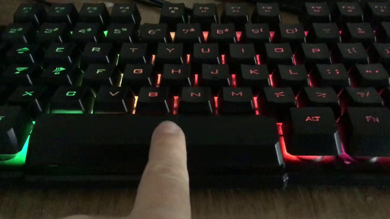 How to click the space bar - YouTube