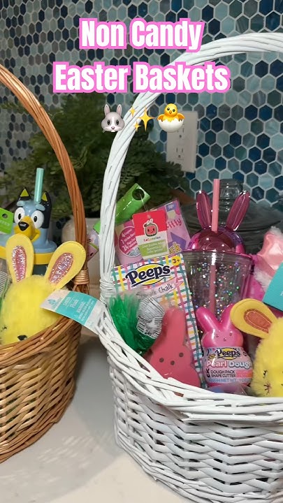 No Candy Easter Basket Ideas 🍭 🐰easterbasketideas Easterbasket Easter Stayathomemom Sahm