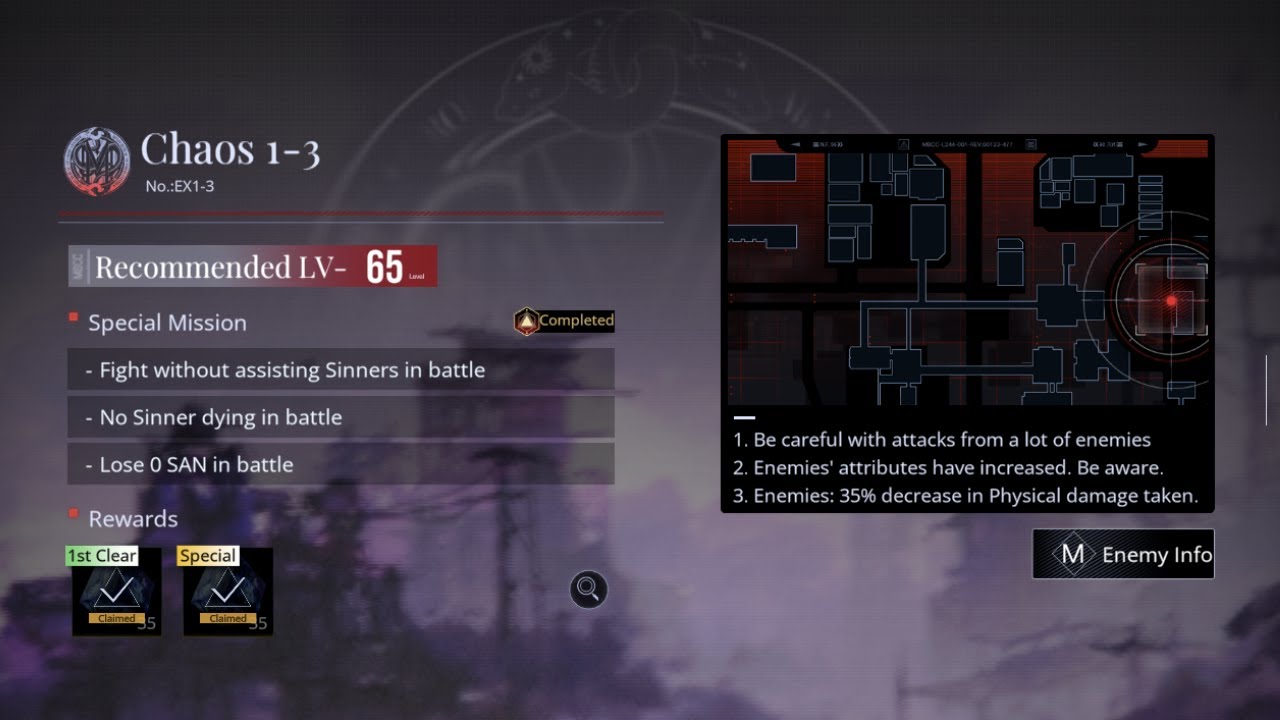 Stage EX1-3 Chaos 1-3 | Dis Shadows | Path to Nowhere (PTN) - YouTube