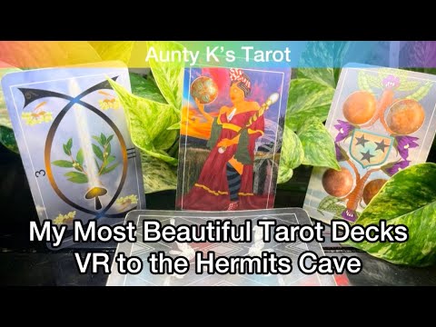 My Most Beautiful Tarot Decks VR to @The_Hermits_Cave - YouTube