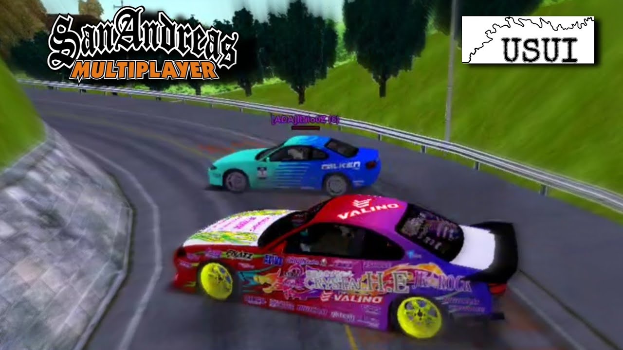 GTA SAMP Android - MOUNT USUI DOWNHILL DRIFT - YouTube