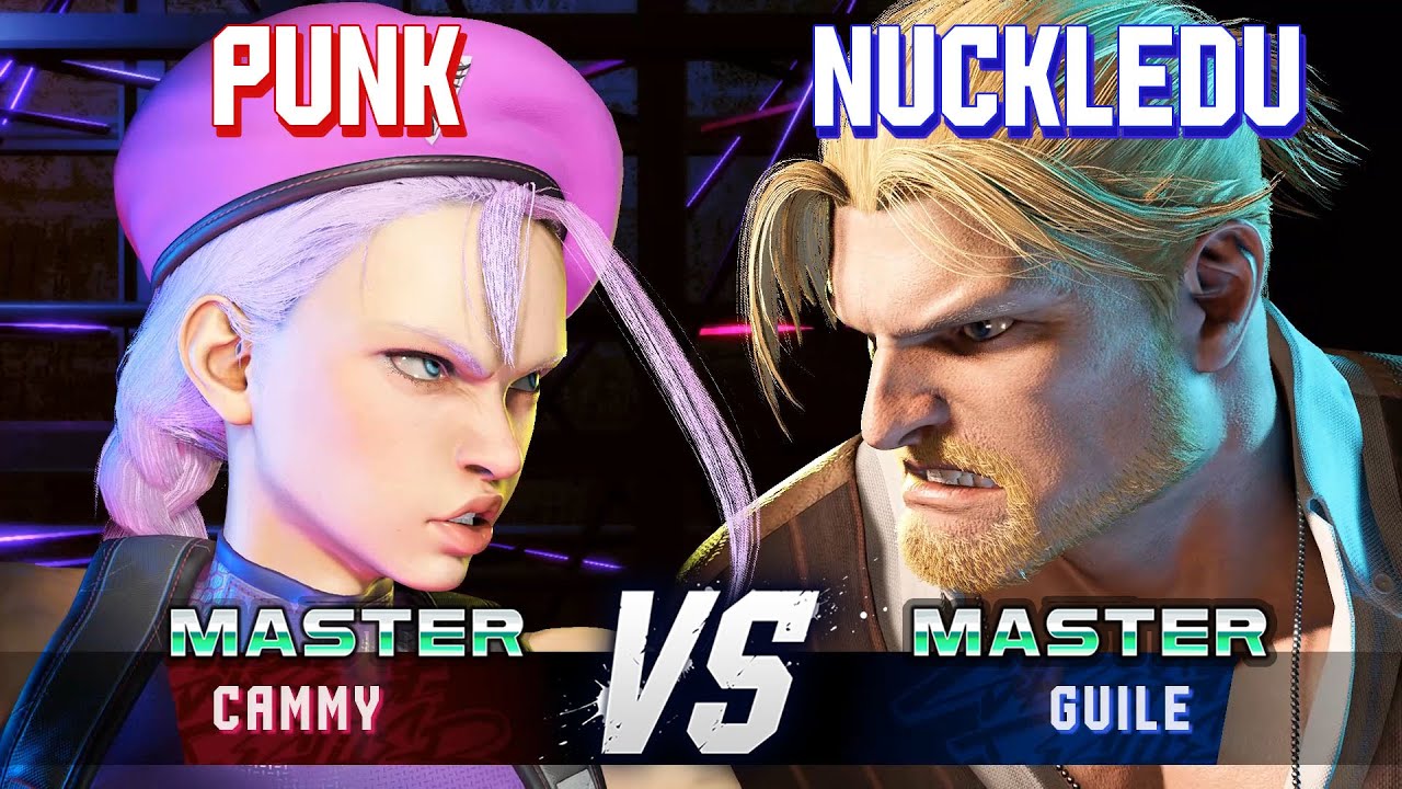 SF6 PUNK (Cammy) vs NUCKLEDU (Guile) High Level Gameplay - YouTube