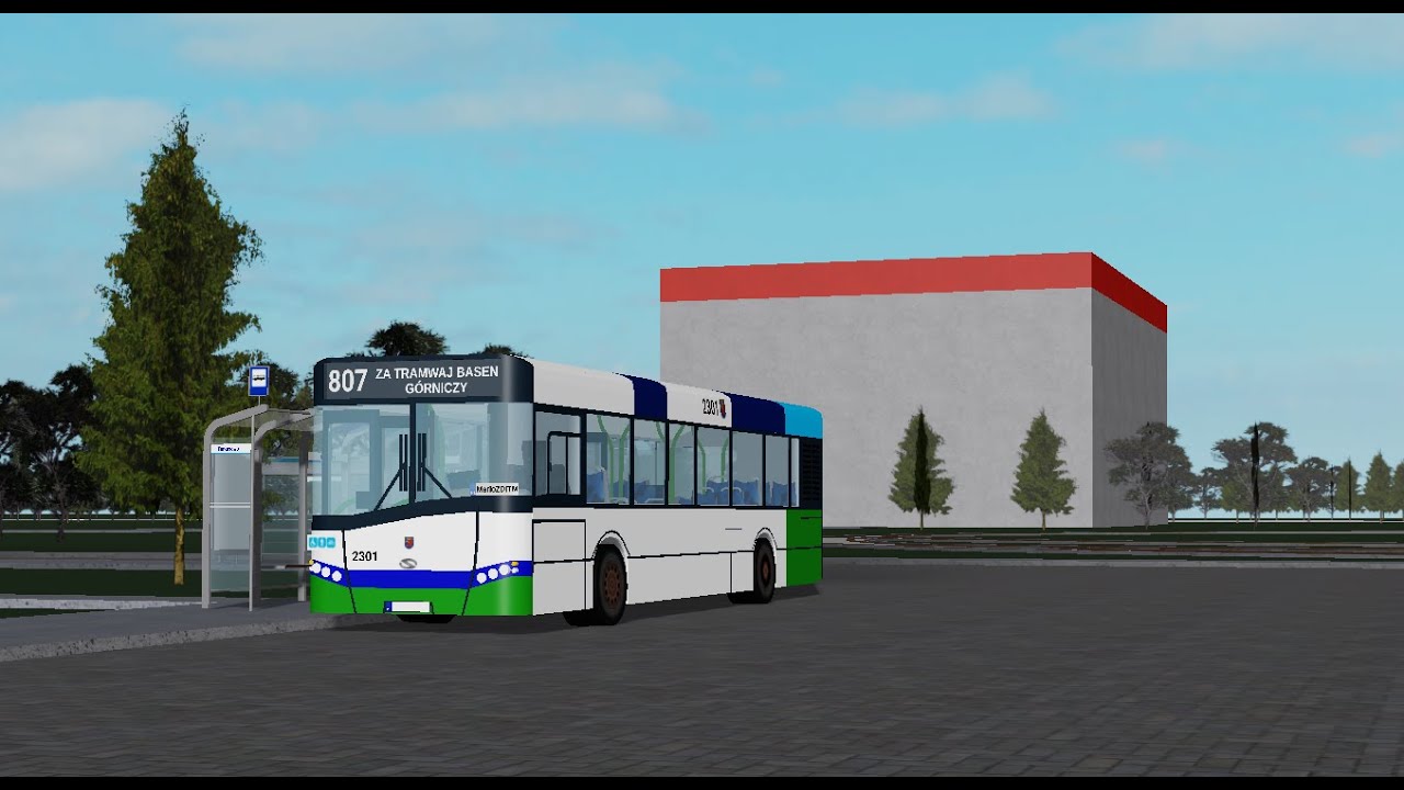 ROBLOX | SPAD Szczecin SU 12 III #2301 Linia 807 Kier. Basen Górniczy ...