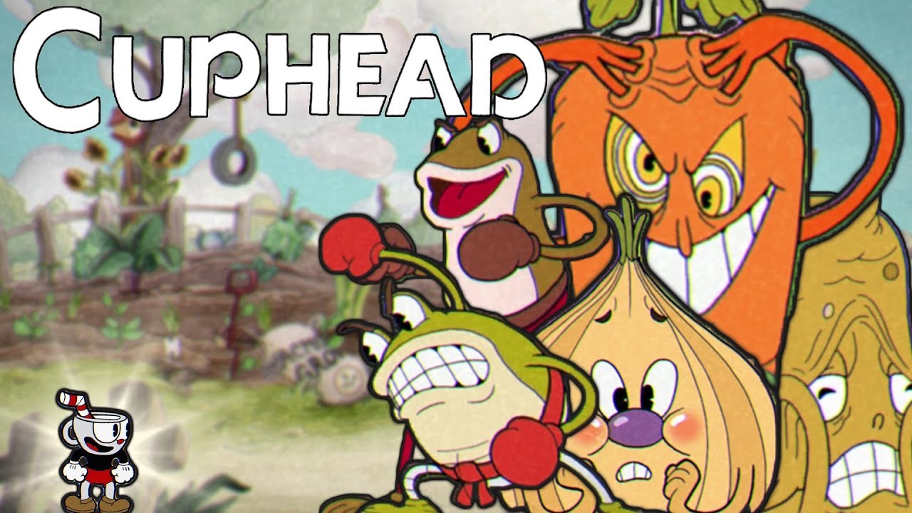 CUPHEAD LOVES FROG LEGS WITH VEGETABLES | Cuphead gameplay part 2 - YouTube