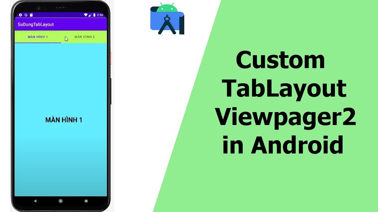 Custom TabLayout Viewpager2 in Android - YouTube Custom TabLayout Viewpager2 in Android - YouTube