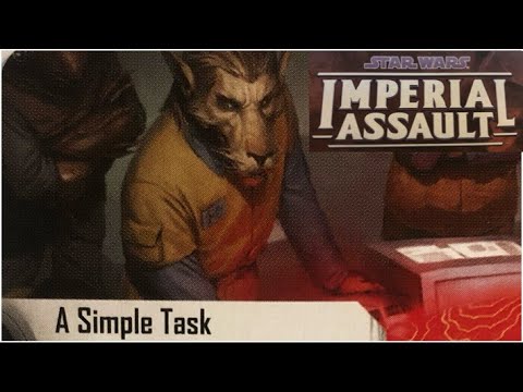 Star Wars: Imperial Assault - A Simple Task (Side Mission 1) - YouTube