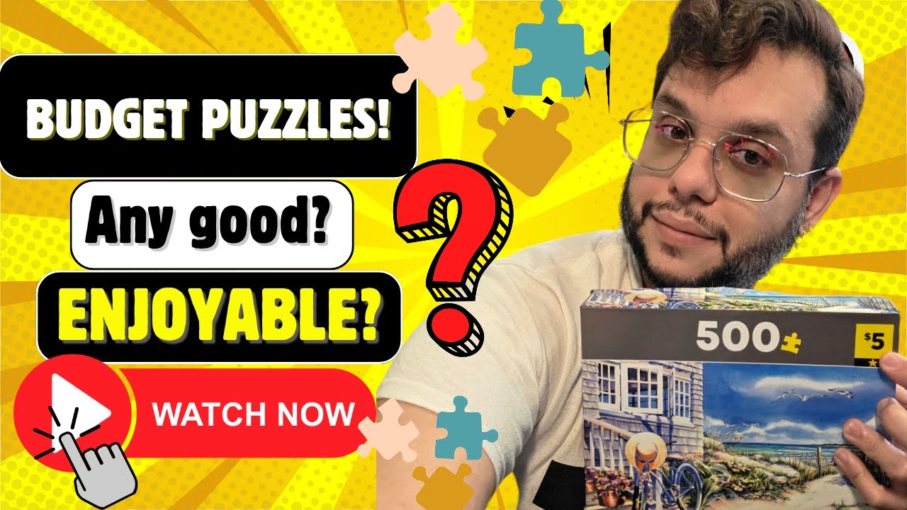 Testing Budget Jigsaw Puzzles So You Don’t Have To! - YouTube
