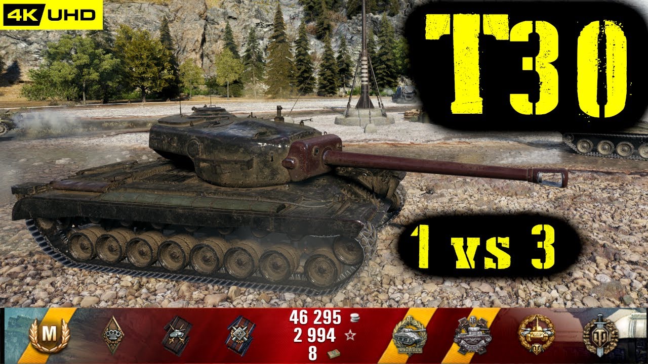 World Of Tanks T30 Replay 8 Kills 5 3k Dmg Patch 1 6 1 Youtube