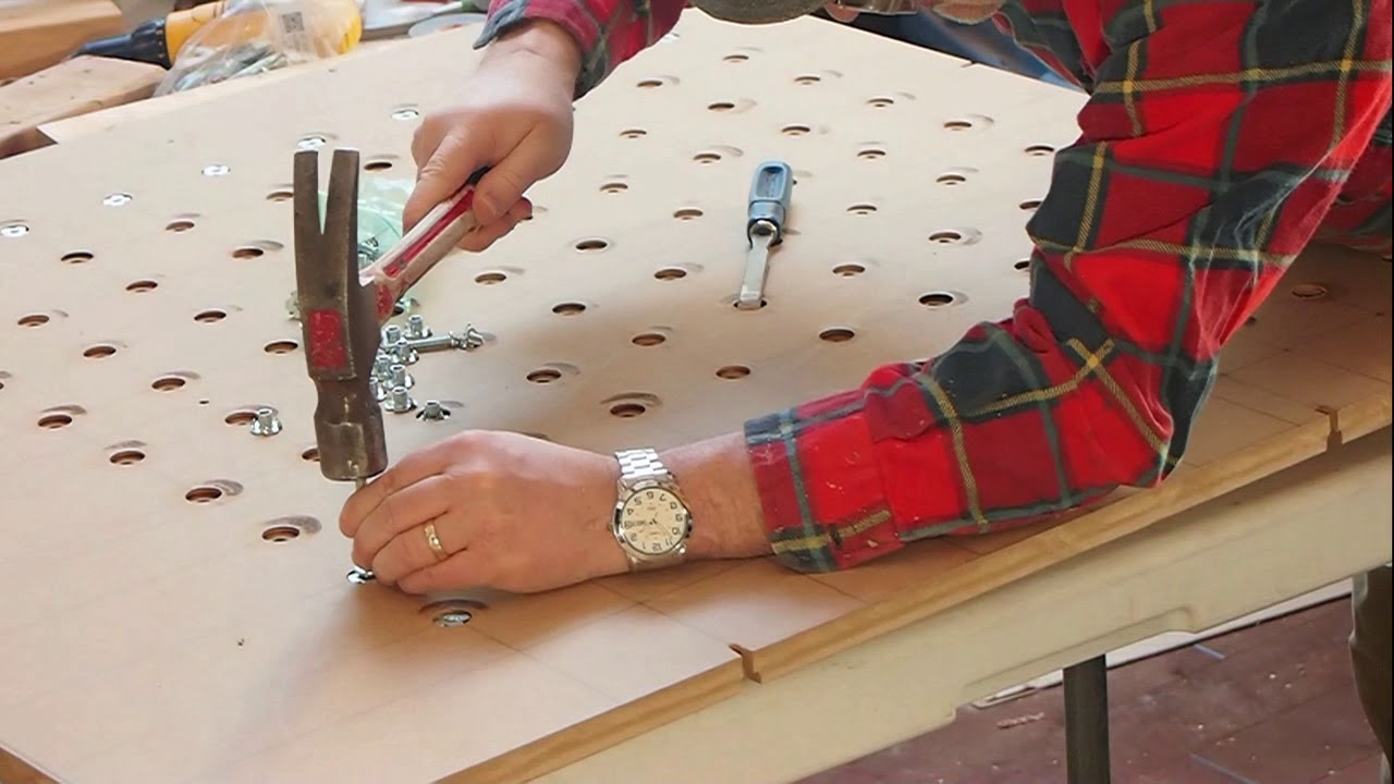 How to make a DIY Waste Board for a router CNC - YouTube