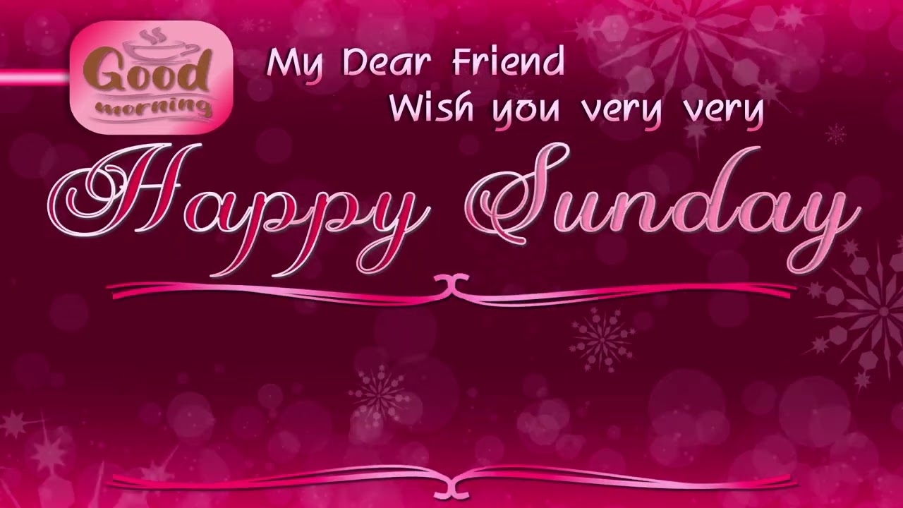 Happy Sunday Friends Images
