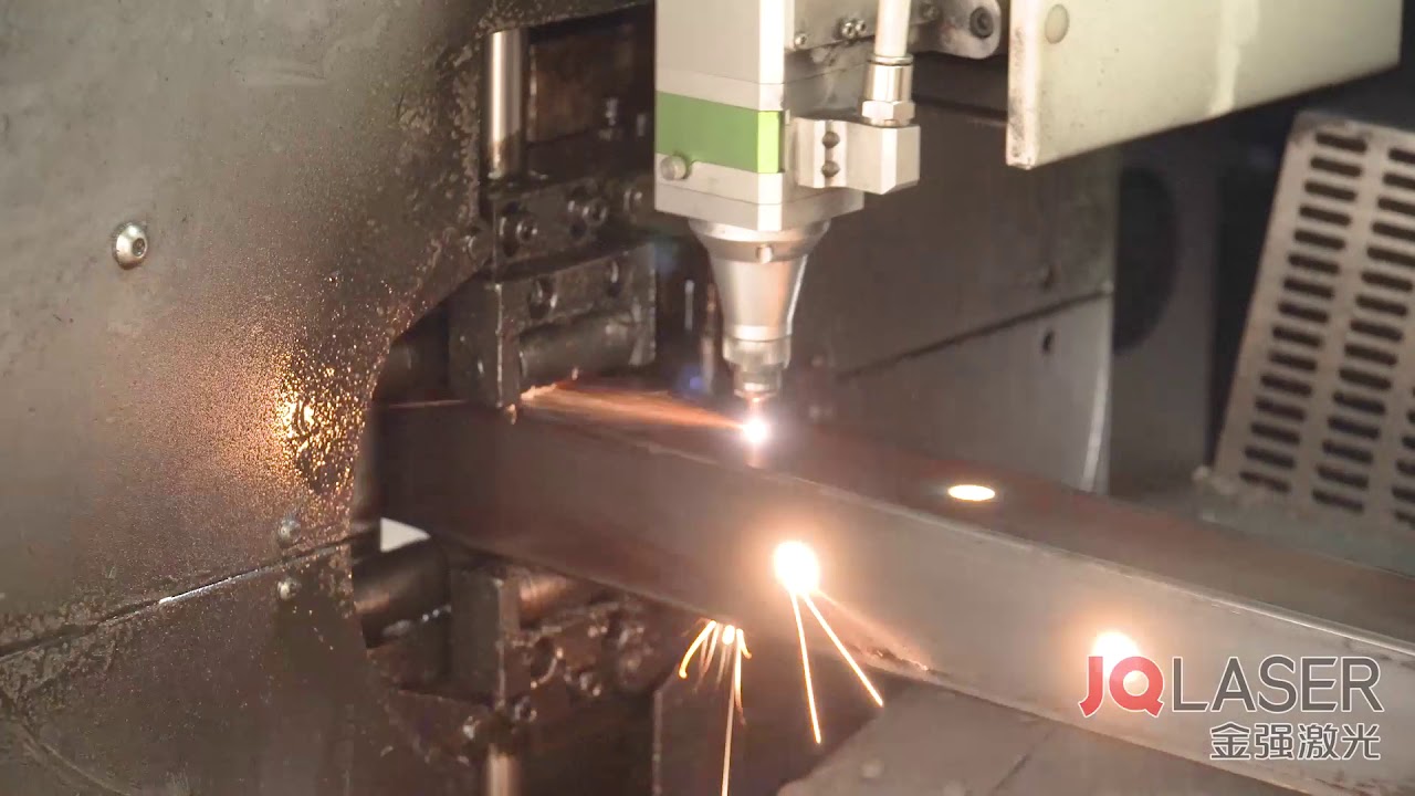 JQ laser cnc pipe cutting fiber laser FLT 8022m tube laser cutting ...