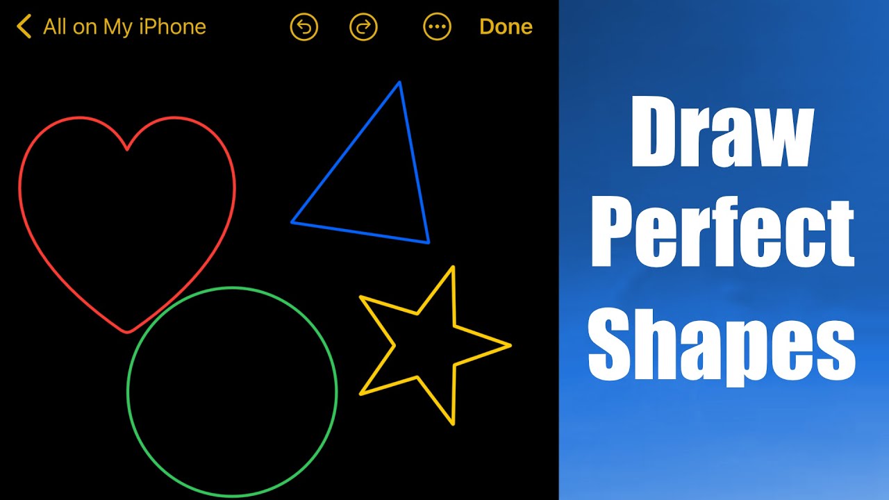 Reacting & Sharing iPhone's Cool Perfect Shapes Trick! - YouTube