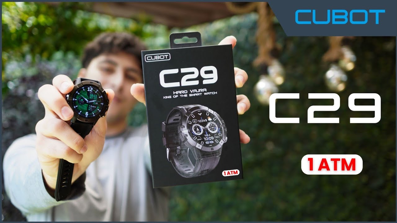 CUBOT C29 Unboxing en Español / El smartwatch resistente que todos ...