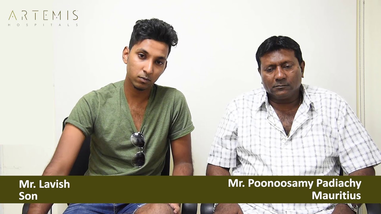 Treatment of Mr. Poonoosamy Padiachy from Mauritius - YouTube