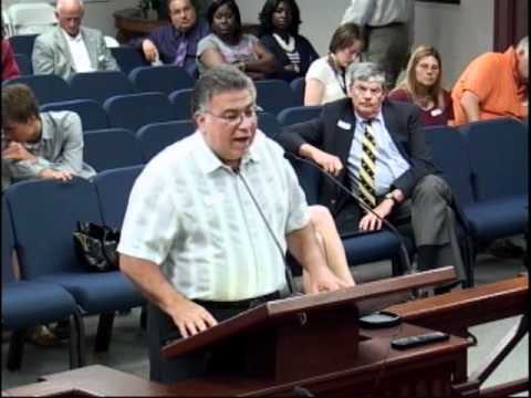 Brett Hulme Speaks to Chatham County Georgia Commission - YouTube