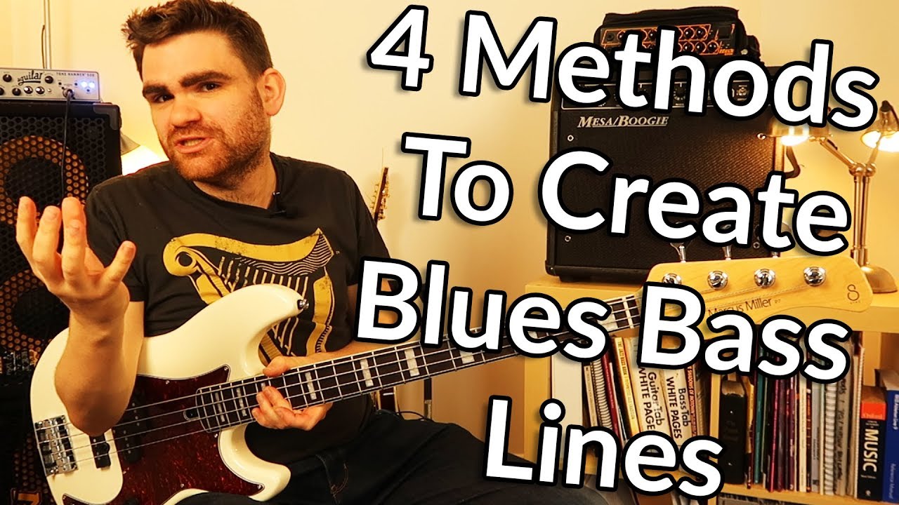 4 Methods To Create Blues Bass Lines - YouTube